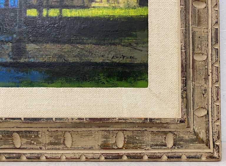 Lenard Kester - Lenard Kester "Cathedral" Original Oil Painting C.1950 ...