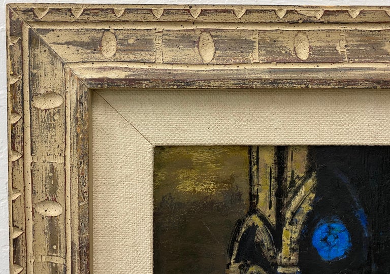 Lenard Kester - Lenard Kester "Cathedral" Original Oil Painting C.1950 ...