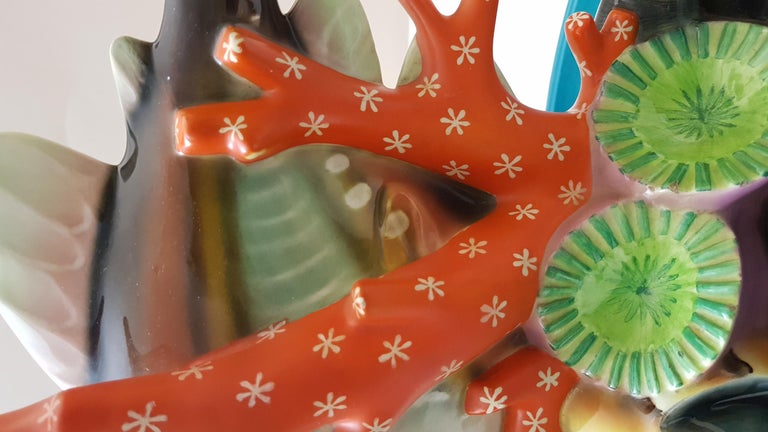 Lenci Mario Sturani Art Deco Fish Ceramic, 1936 at 1stDibs