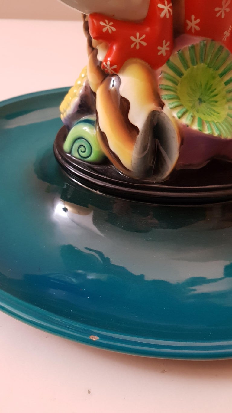 Lenci Mario Sturani Art Deco Fish Ceramic, 1936 at 1stDibs