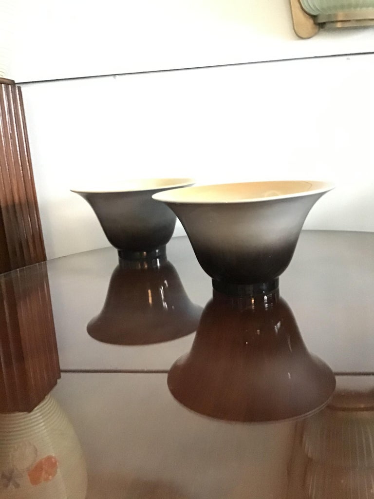 Lenci Vase Holder Centerpiece Ceramic, 1931-1932, Italy For Sale at 1stDibs