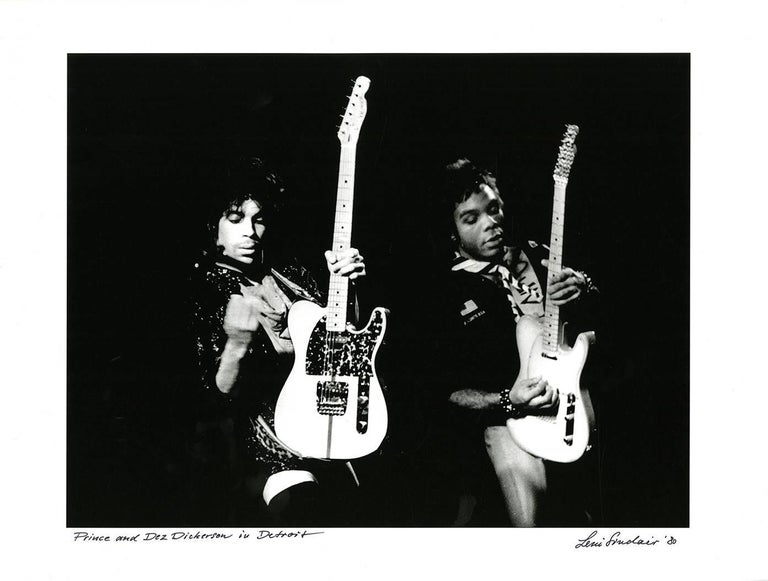 Leni Sinclair - PRINCE Photograph Detroit 1980 (Prince Dez Dickerson ...