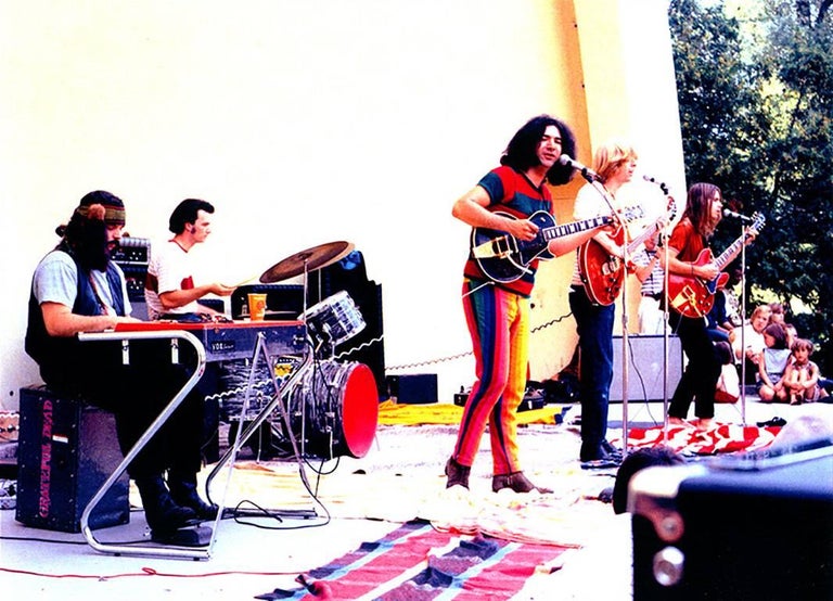 Leni Sinclair - The Grateful Dead, Detroit 1960s photograph (Leni ...