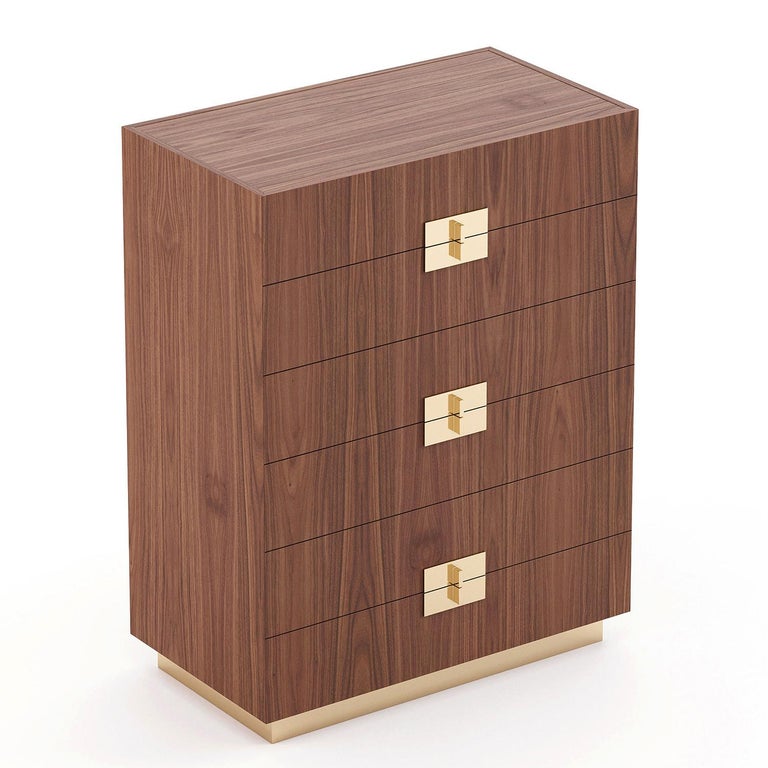 Lenny High Chest of Drawers For Sale at 1stDibs
