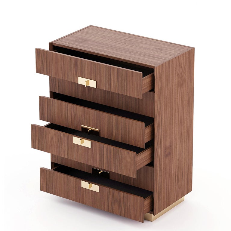 Lenny High Chest of Drawers For Sale at 1stDibs