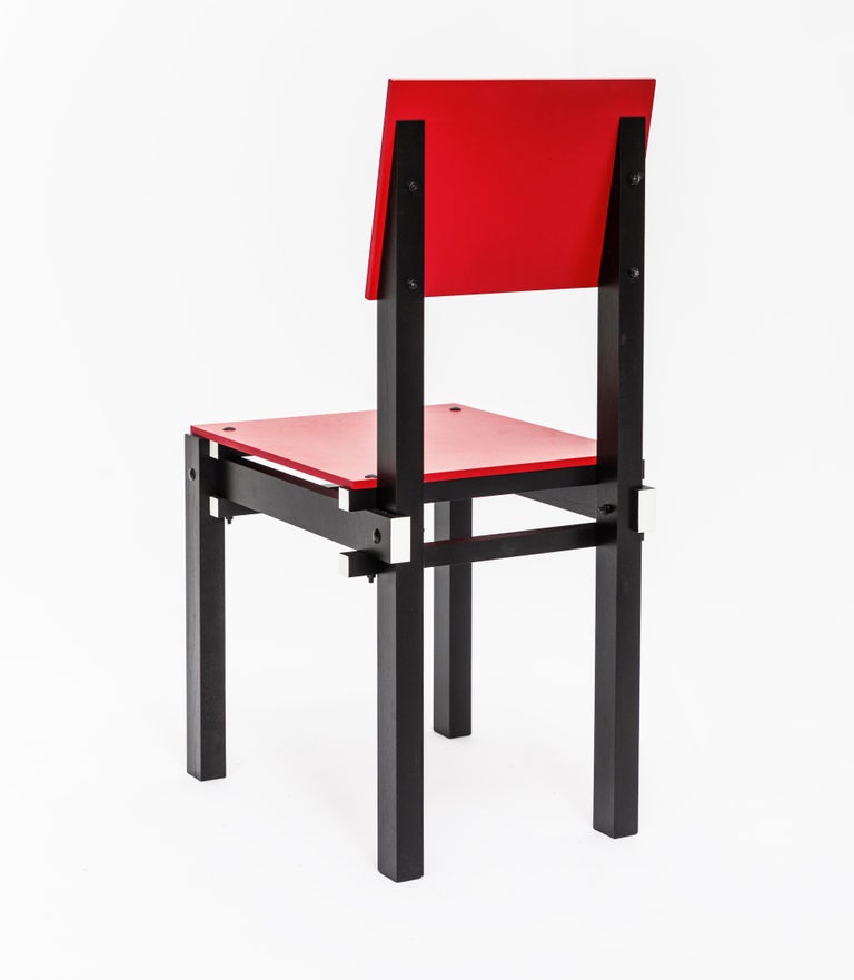 Lensvelt Military Chair by Gerrit Rietveld For Sale at 1stDibs