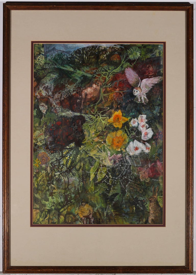 Leo Gibbons Smith - Leo Gibbons Smith (1919-2014) - Acrylic, March ...