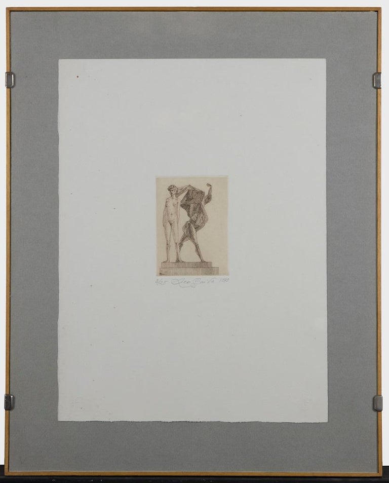 Leo Guida - Venus and Hercules - Original Etching on Paper by Leo Guida ...
