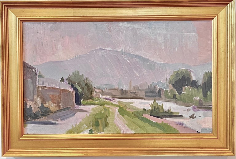 Leo Mancini-Hresko - Morning on the Arno For Sale at 1stDibs