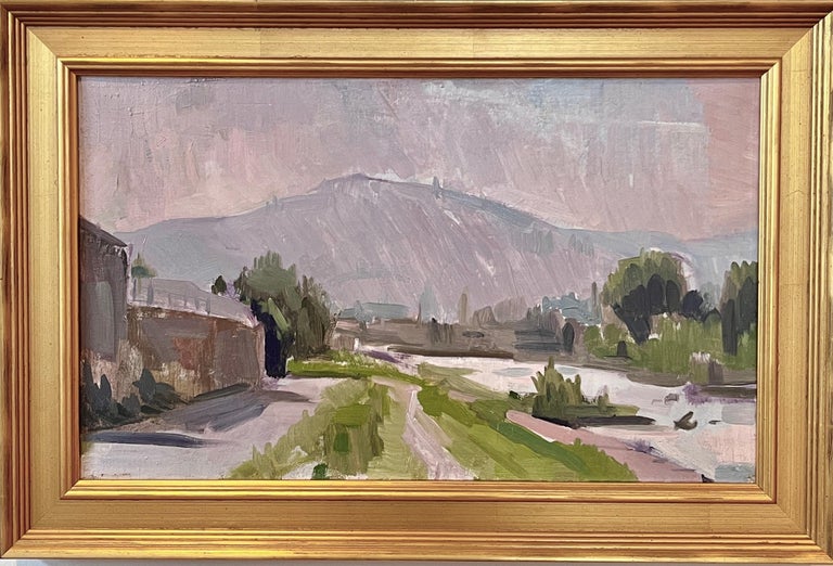 Leo Mancini-Hresko - Morning on the Arno For Sale at 1stDibs