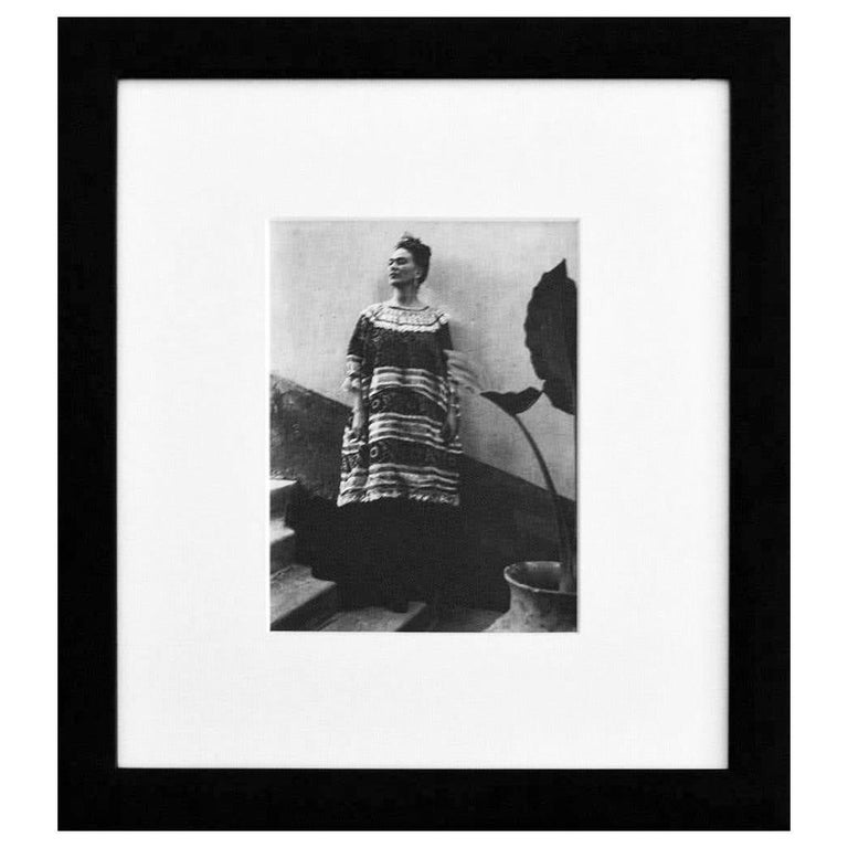Leo Matiz - Frida Kahlo, Casa Azul Coyoacan, Mexico. Framed. For Sale ...