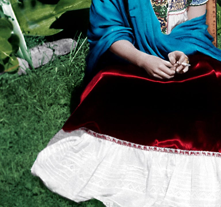 Leo Matiz - Frida Kahlo in the Blue House, Coyoacán, Mexico. 1943 ...