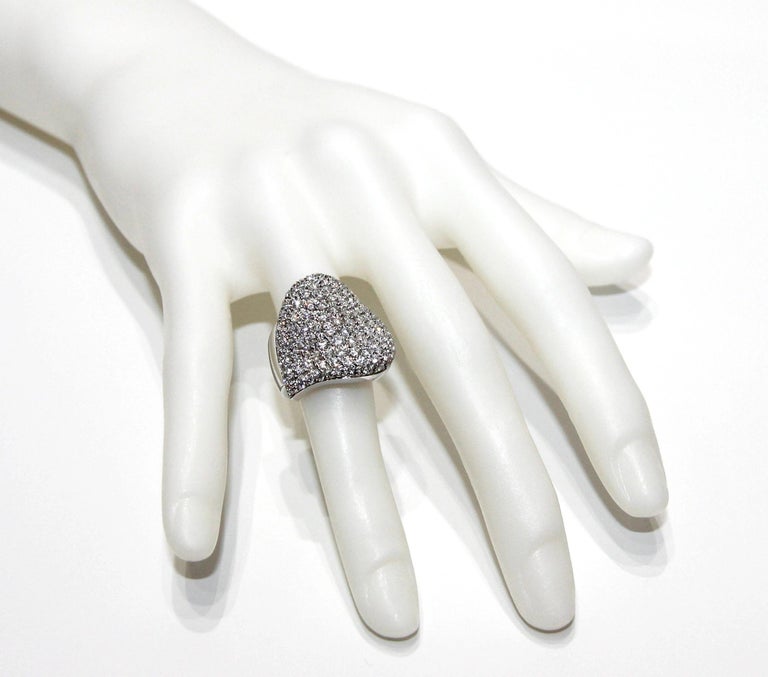 Leo Pizzo Heart Shaped Diamond Ring For Sale at 1stDibs