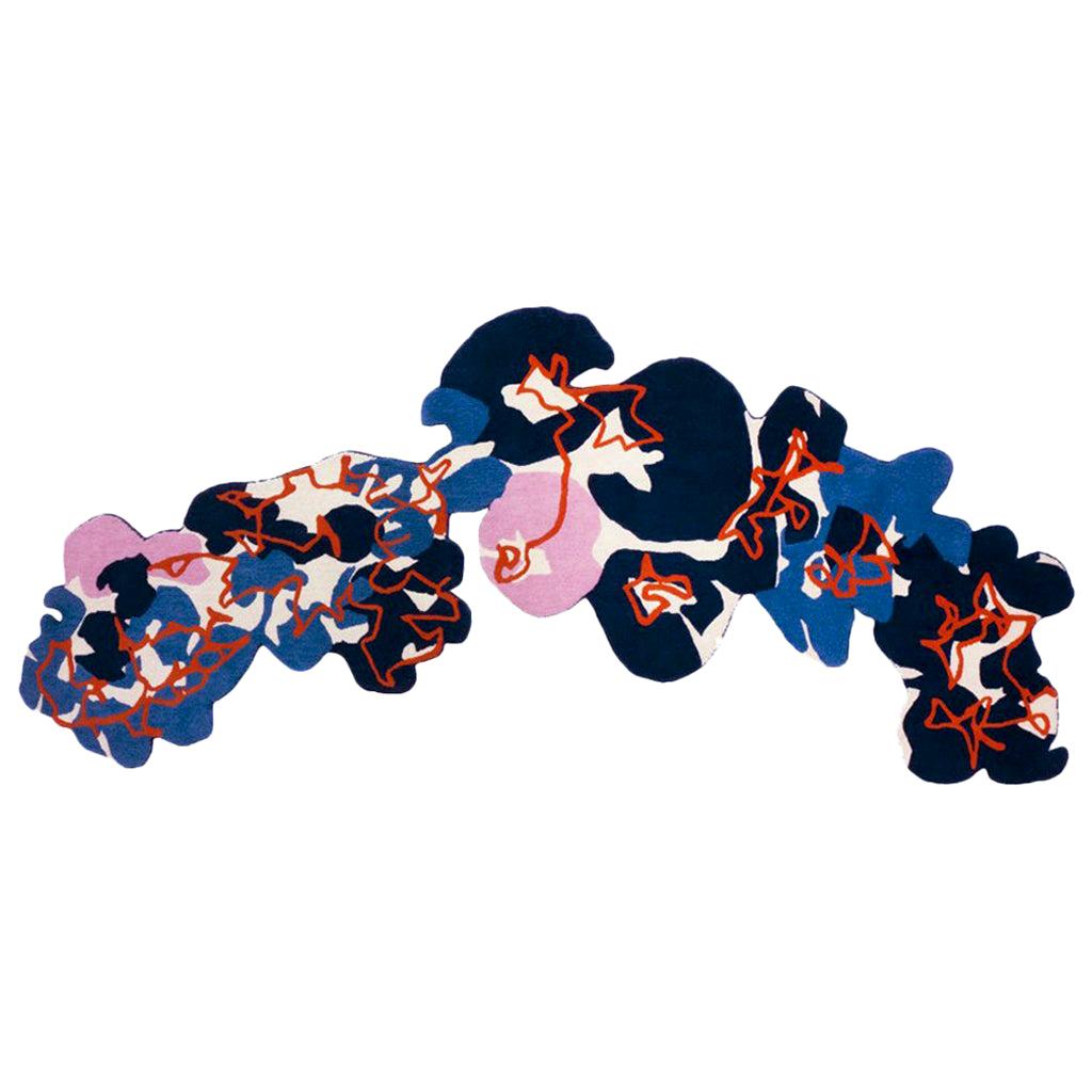 Leo Rydell Jost Contemporary Nepal Wool Handmade Carpet For Sale at 1stDibs