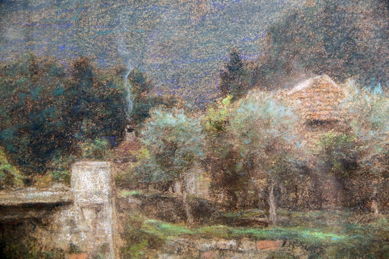 Léon Augustin Lhermitte - "Le Petit Pont Au Bourget" 19th Century ...
