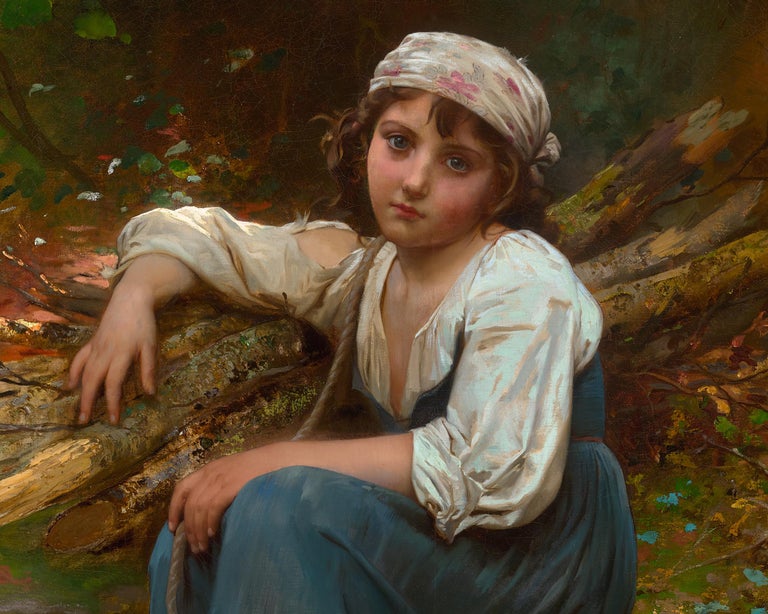 Léon Bazille Perrault - The Wood Gatherer by Léon-Jean-Basile Perrault ...