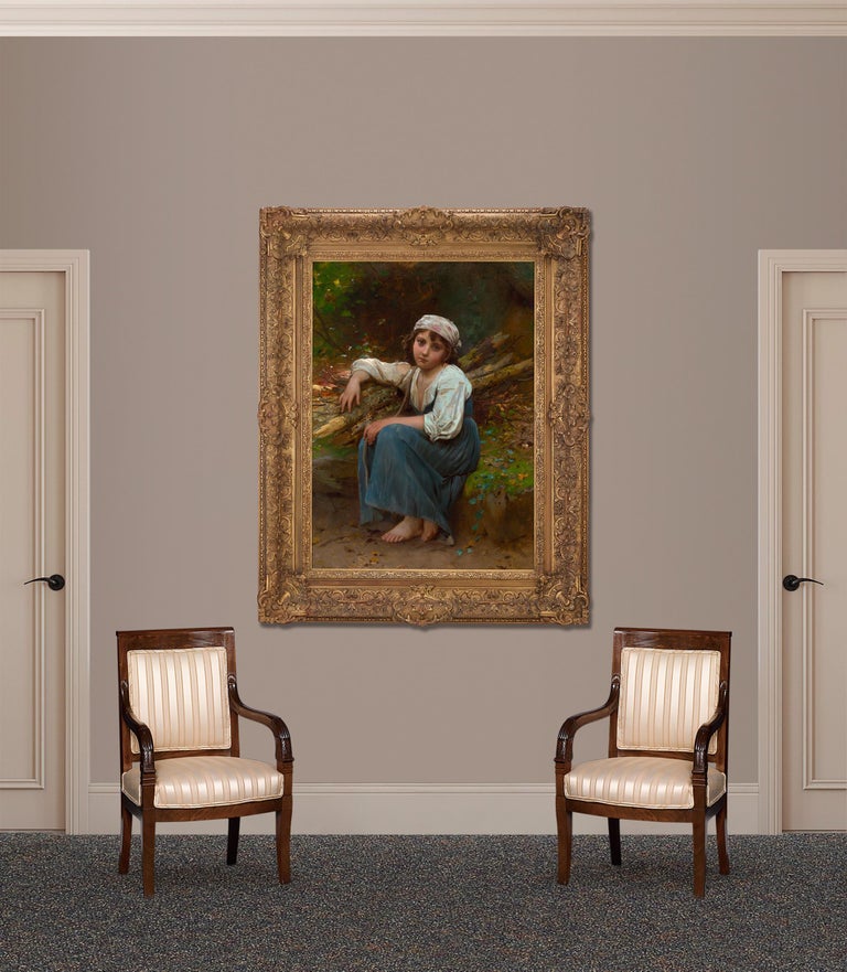 Léon Bazille Perrault - The Wood Gatherer by Léon-Jean-Basile Perrault ...