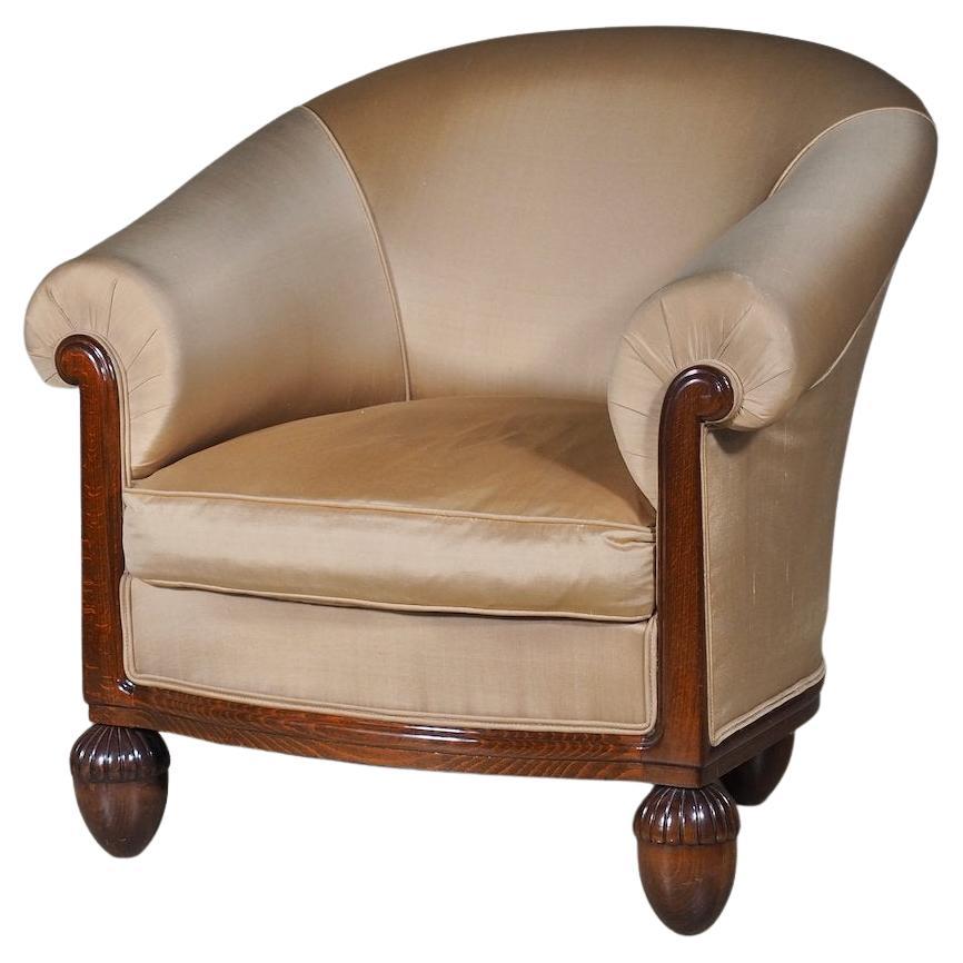 DIM Pair of Cubist Club Chairs in Rosewood at 1stDibs