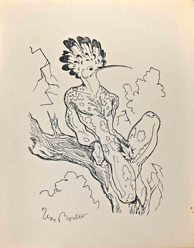Leon Boullet - Metamorphosis - Lithograph by Leon Boullet - 1950s For ...