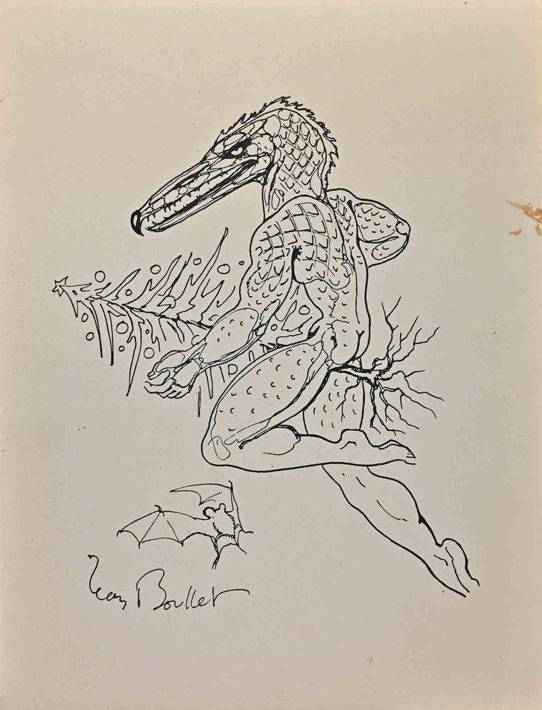 Leon Boullet - Metamorphosis - Lithograph by Leon Boullet - 1950s For ...
