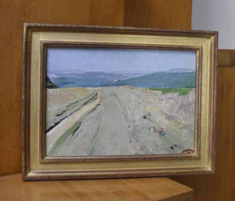 Léon Frédéric - Léon Frédéric (1856-1940) The Path in Nafraiture, Oil ...