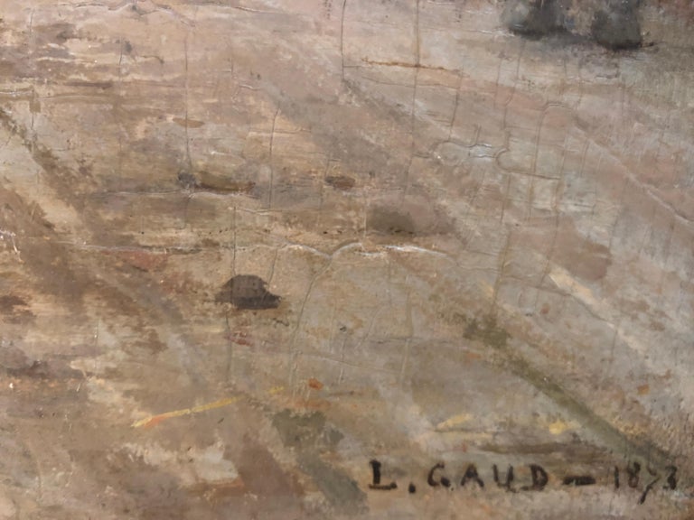 Léon Gaud - Village in the Geneva countryside For Sale at 1stDibs