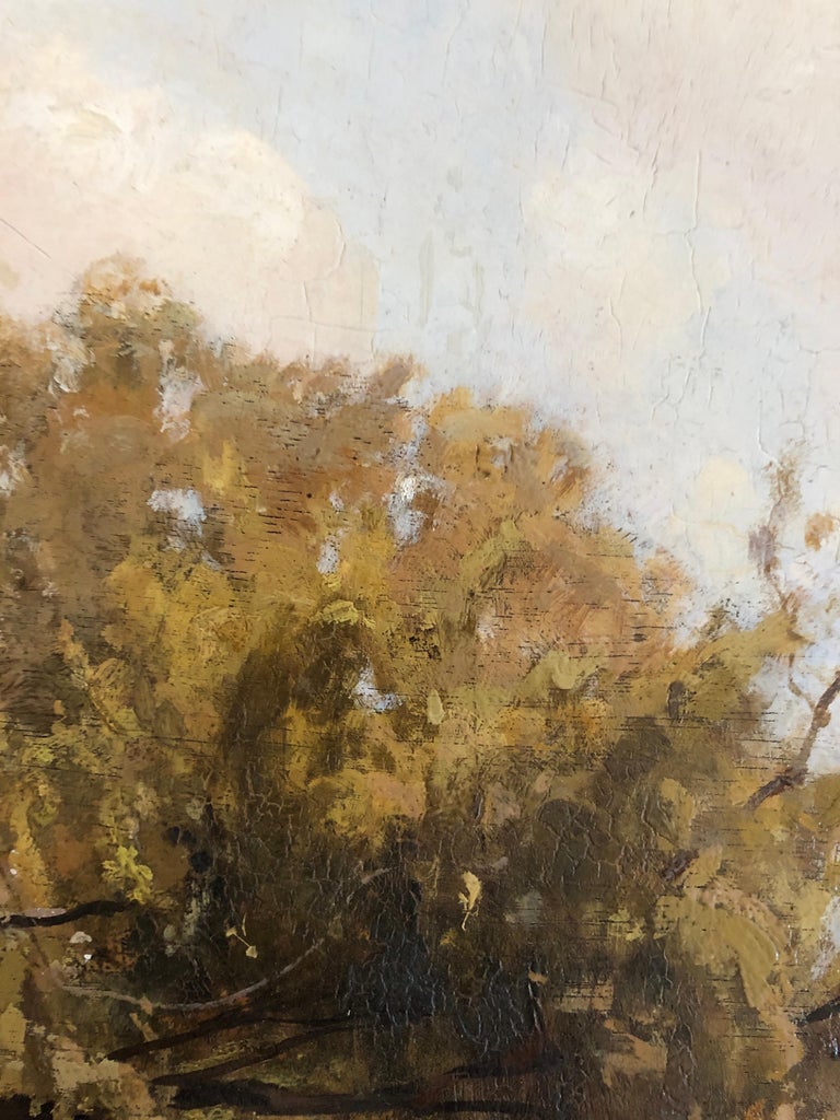 Léon Gaud - Village in the Geneva countryside For Sale at 1stDibs