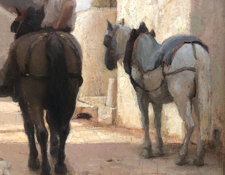 Léon Gaud - Village in the Geneva countryside For Sale at 1stDibs