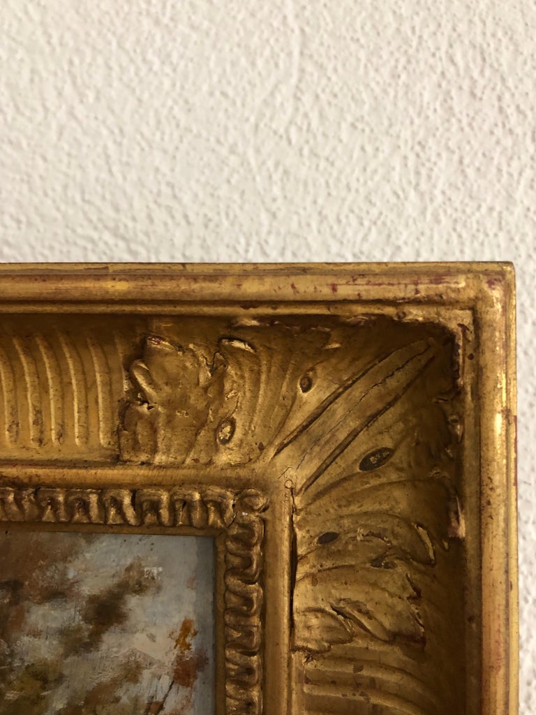 Léon Gaud - Village in the Geneva countryside For Sale at 1stDibs