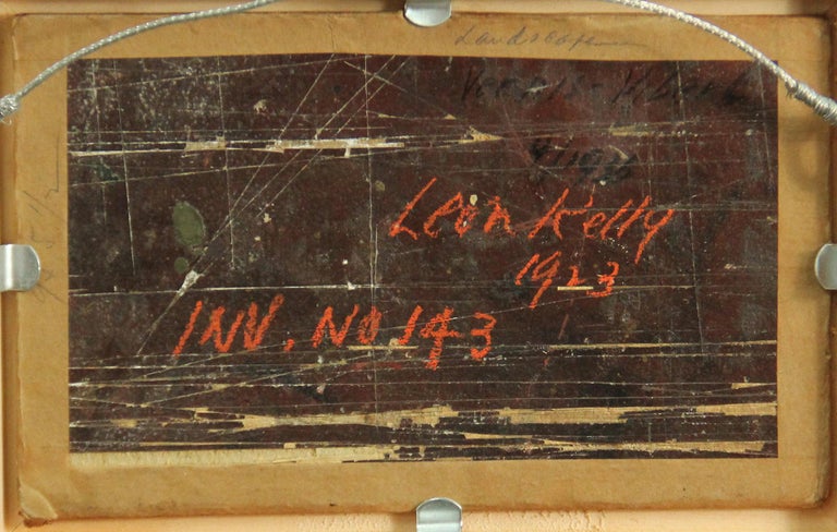 Leon Kelly - Leon Kelly, Abstract Landscape, Oil on Canvas/Mounted ...