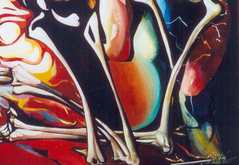 Leon Kelly - Leon Kelly, Radioactive Human Residue, Oil on Canvas, 1961 ...