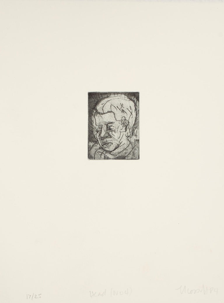 Leon Kossoff - Head 4 For Sale at 1stDibs