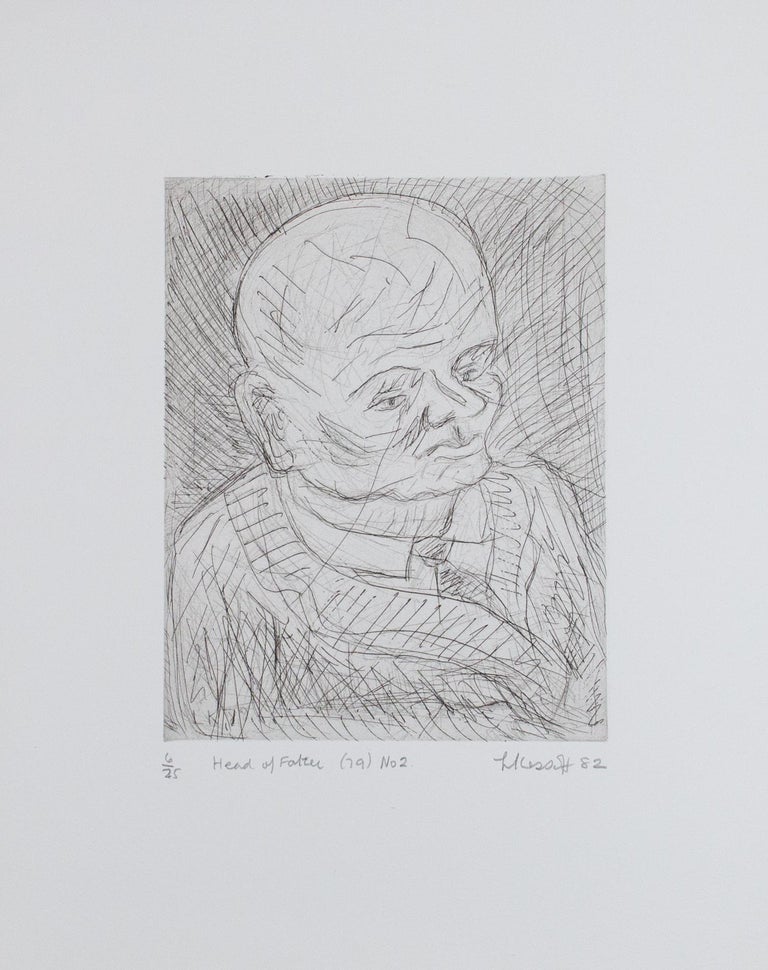 Leon Kossoff - Head of Father 2 For Sale at 1stDibs