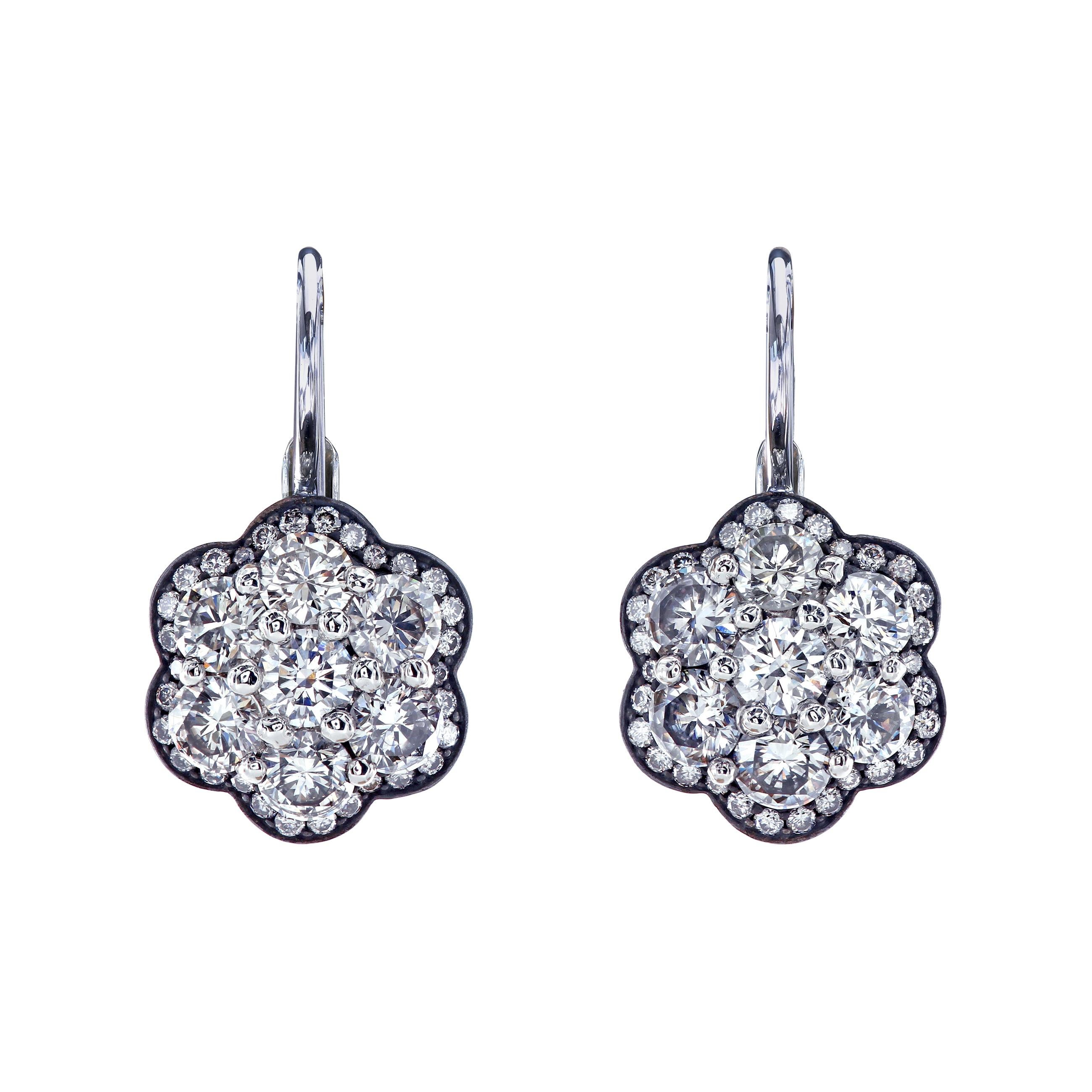 Fabulous Askew London Cherub and Moon Drop Earrings at 1stDibs