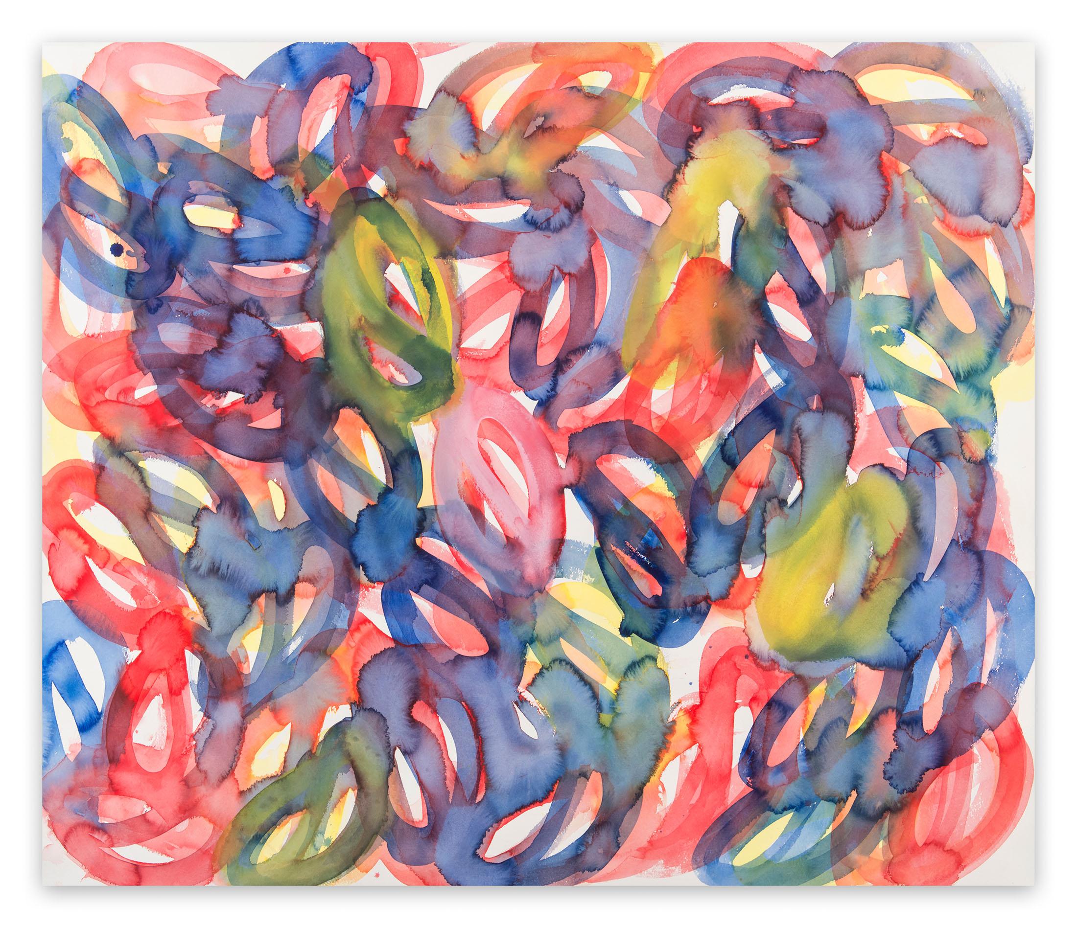 Leon Phillips - Jiggle 2 (Abstract painting) For Sale at 1stDibs