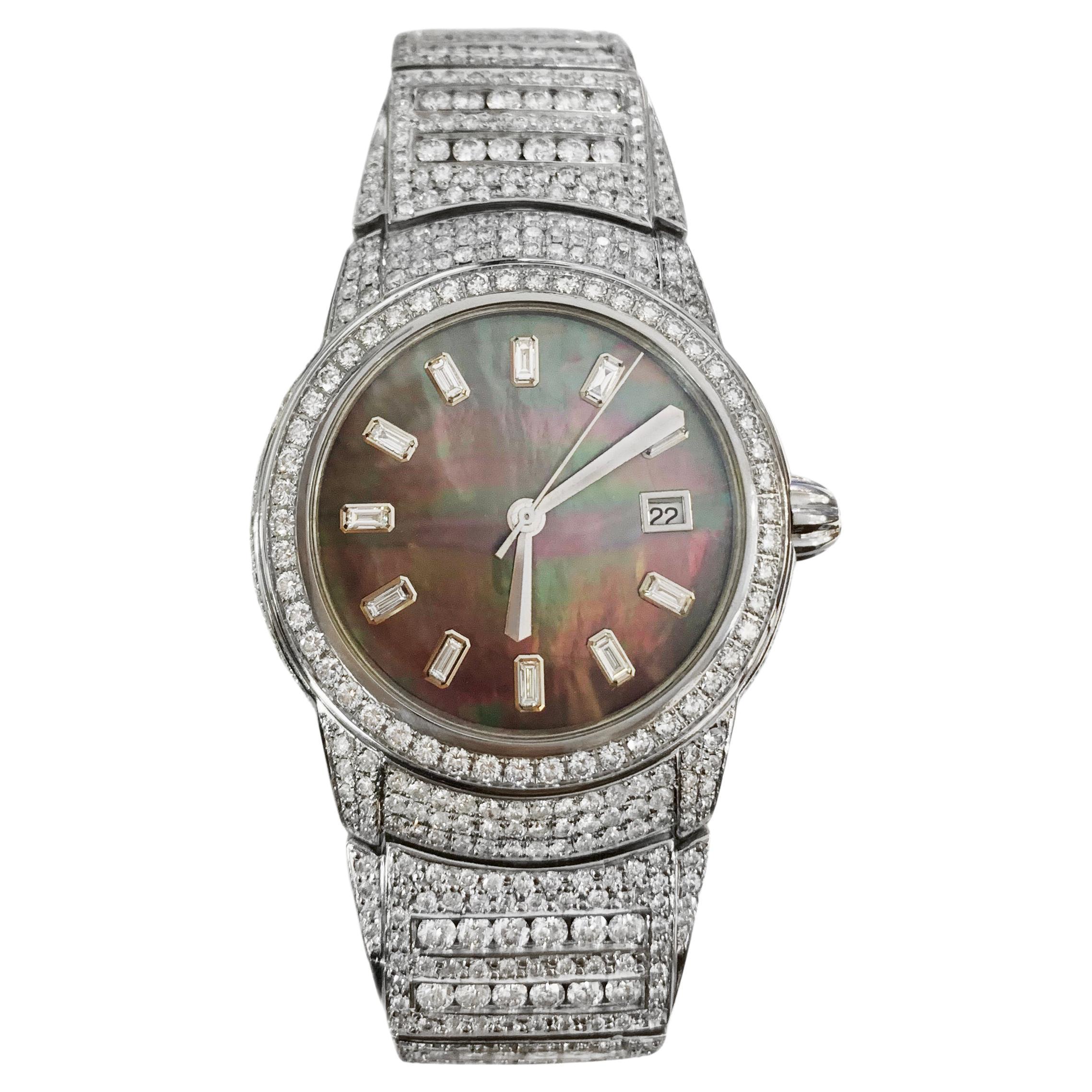 Alfred Hammel 18 Carat Solid Gold Diamond Watch, NO 029/100 For Sale at ...