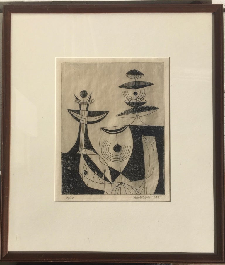 Leonard Edmondson - UNTITLED (Important early Edmondson) at 1stDibs