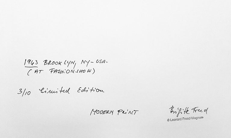 Leonard Freed - Fashion Show, Brooklyn, New York, African American Life ...