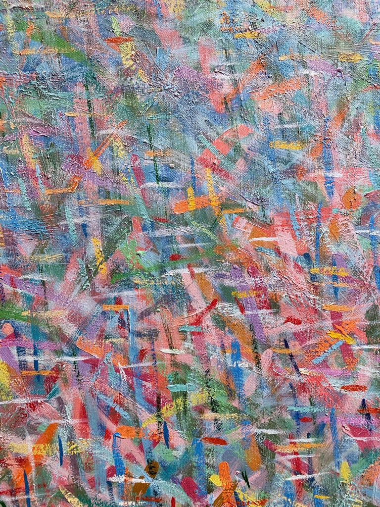 Leonard Nelson - "Colorfield #410", American Modernist, Gradient Color ...