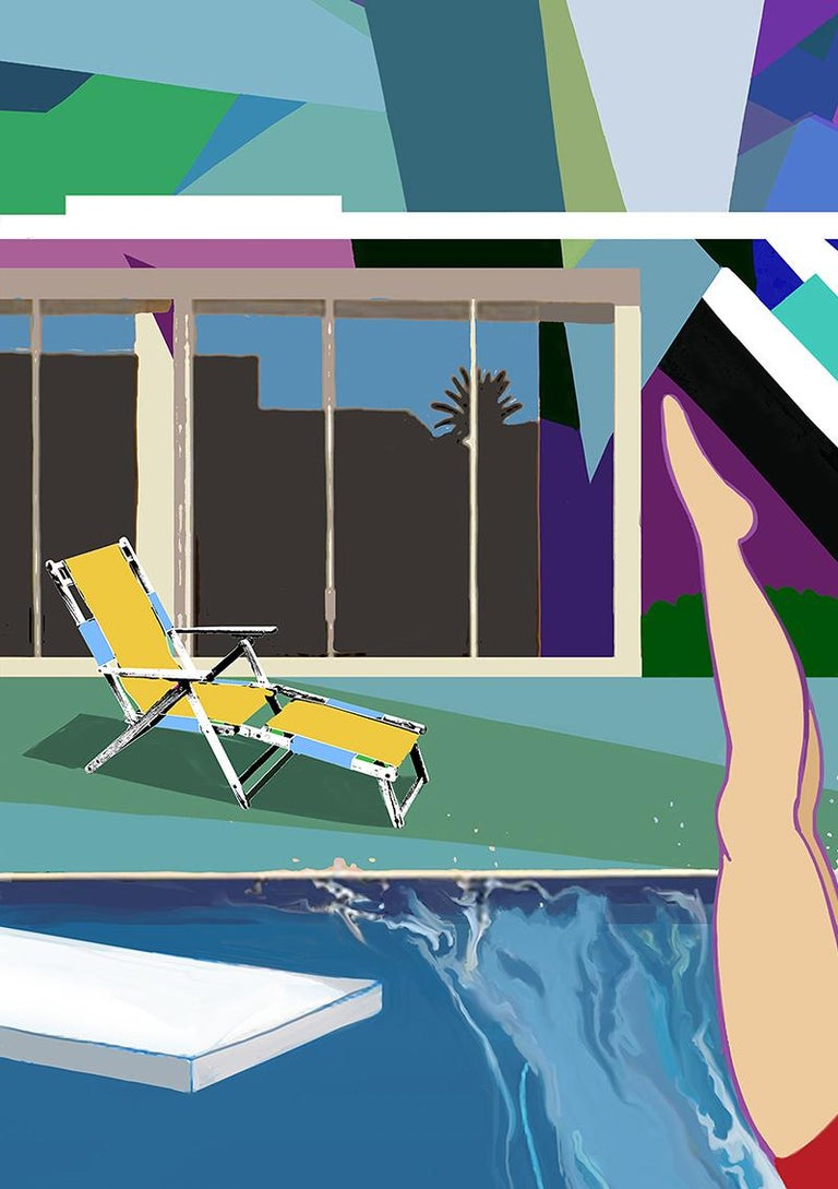 Leonardo Hidalgo Cool Sunday Limited Edition Print For Sale at 1stDibs