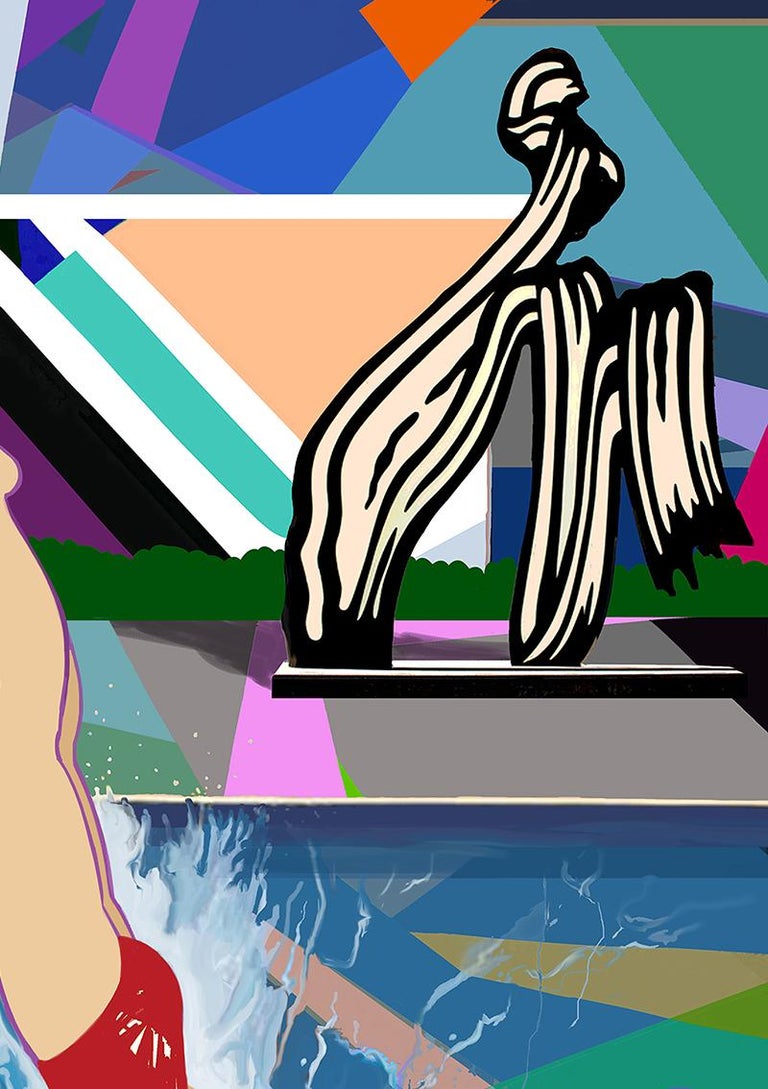 Leonardo Hidalgo Cool Sunday Limited Edition Print For Sale at 1stDibs