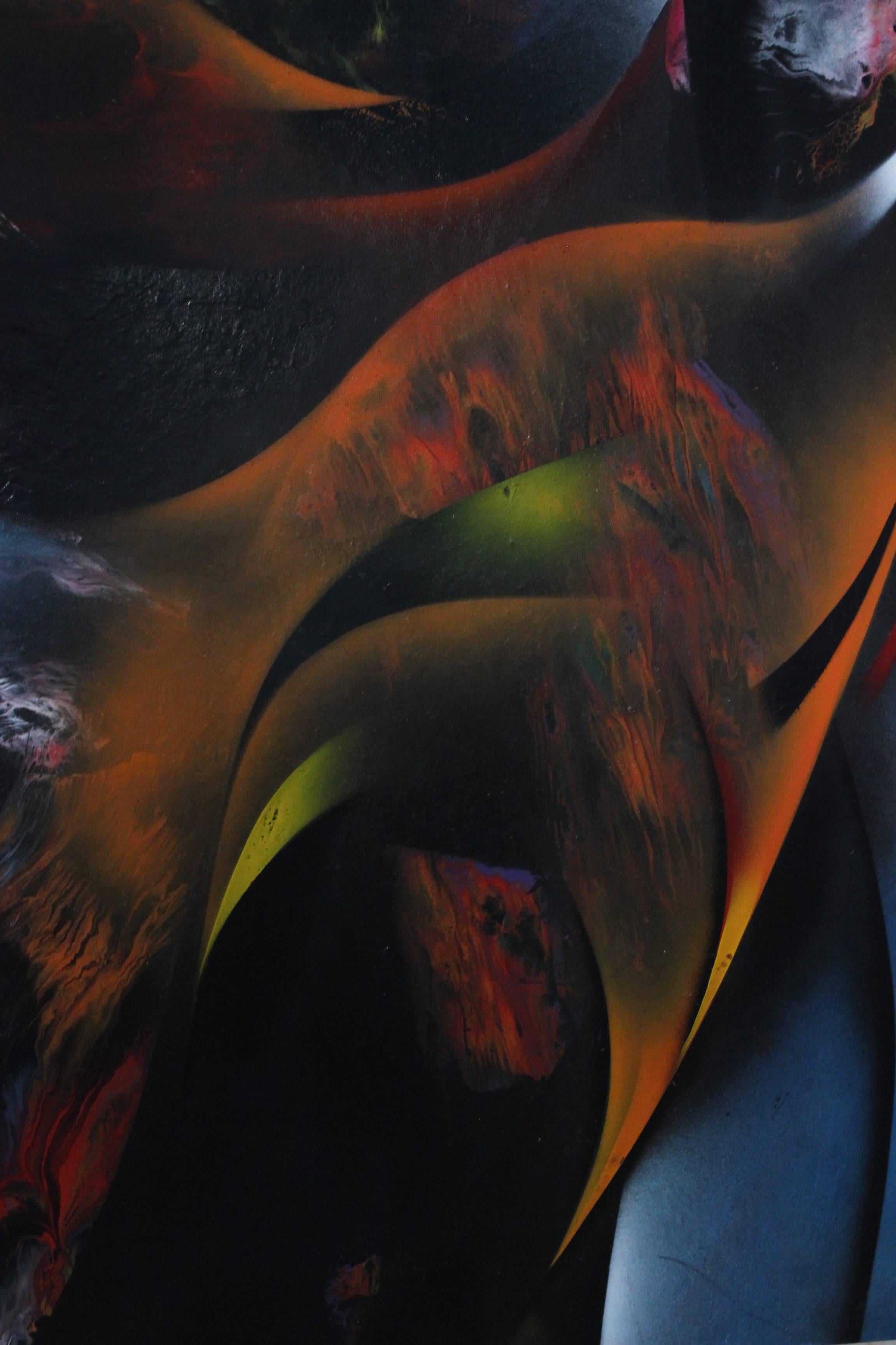 Leonardo Nierman - Génesis at 1stDibs | leonardo nierman genesis ...