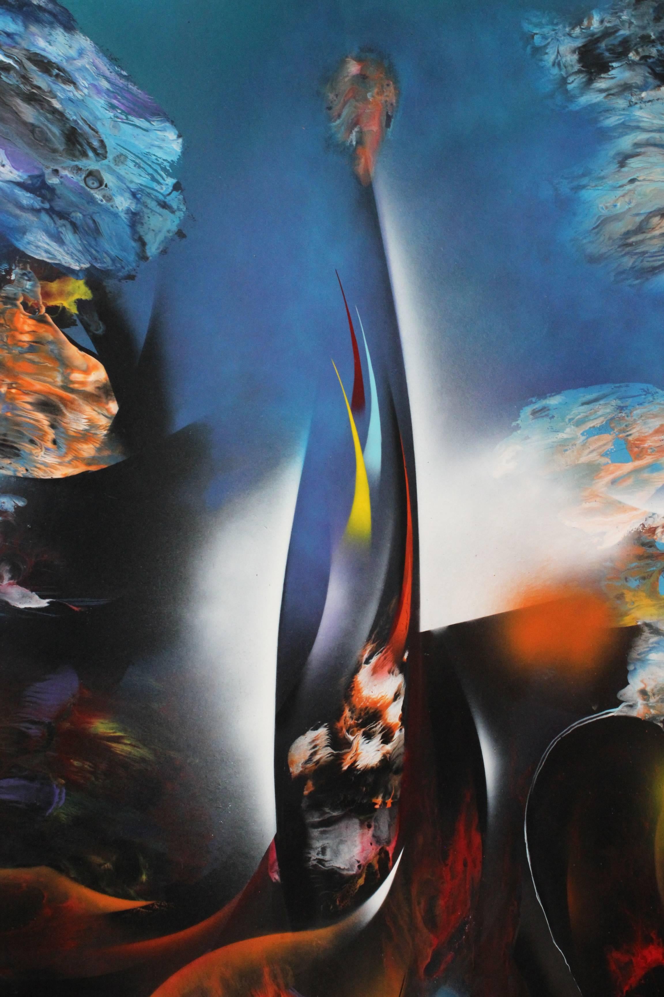 Leonardo Nierman - Génesis at 1stDibs | leonardo nierman genesis ...