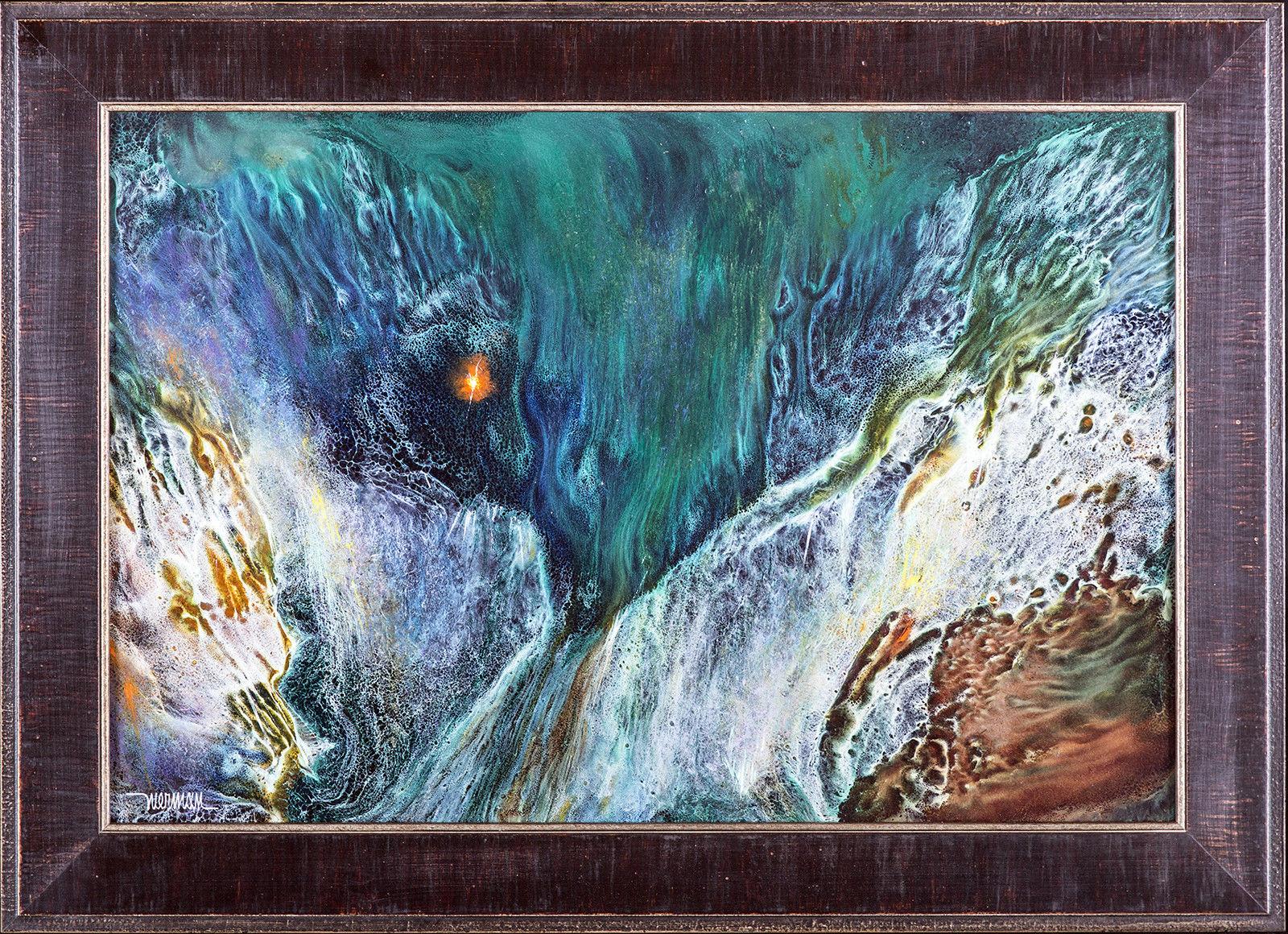 Leonardo Nierman - Leonardo Nierman Large Original Oil Painting on ...