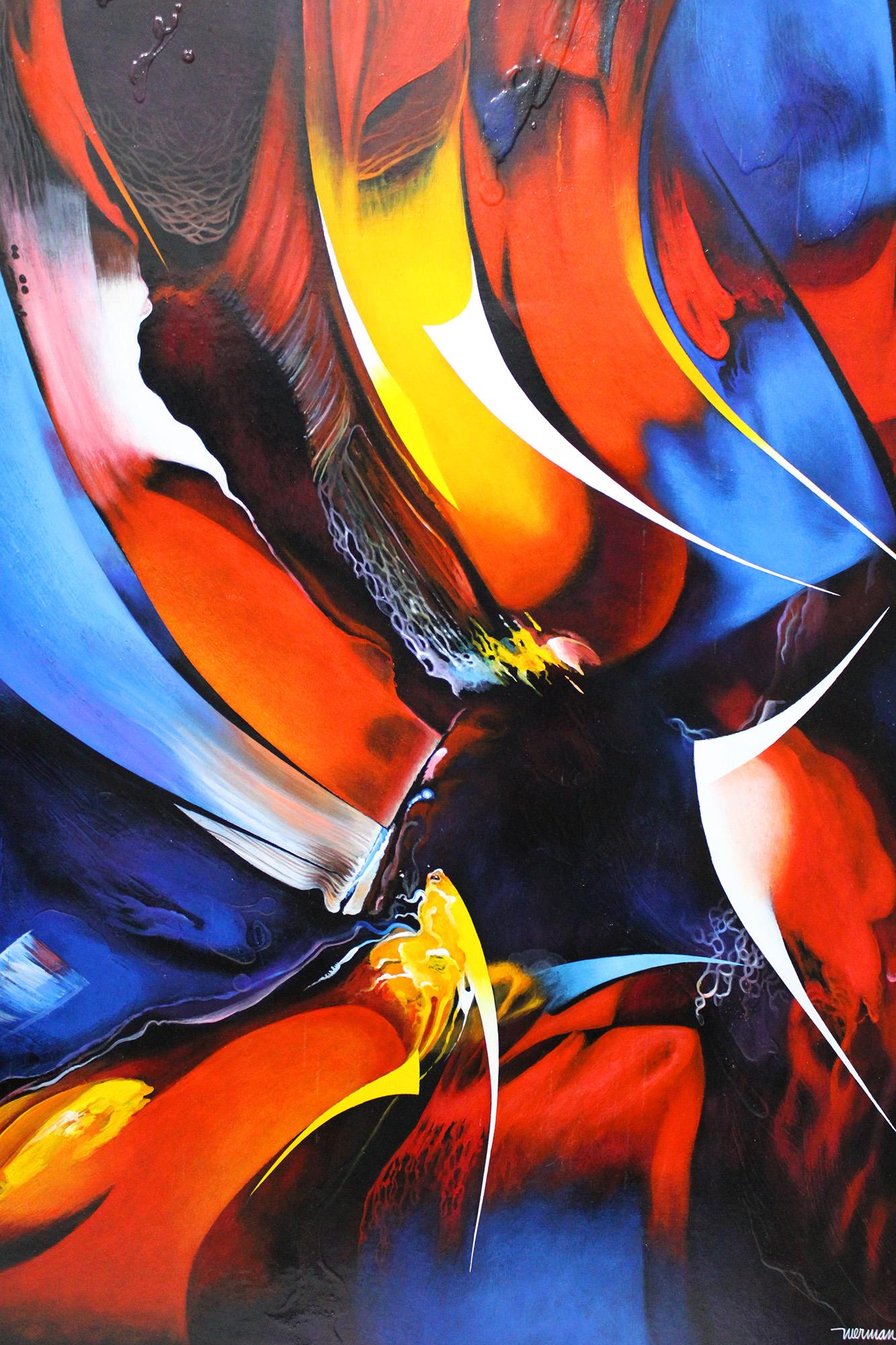 Leonardo Nierman - Untitled Leonardo Nierman For Sale at 1stDibs