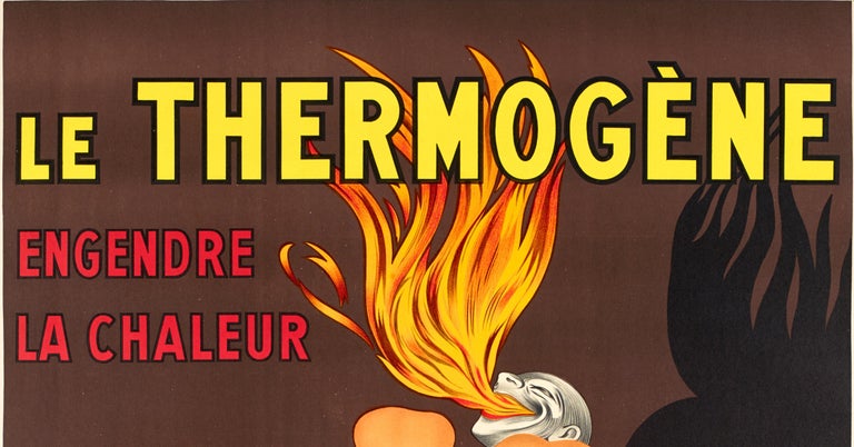 Leonetto Cappiello, Vintage Poster, Thermogene, Cough, Devil, Clown ...