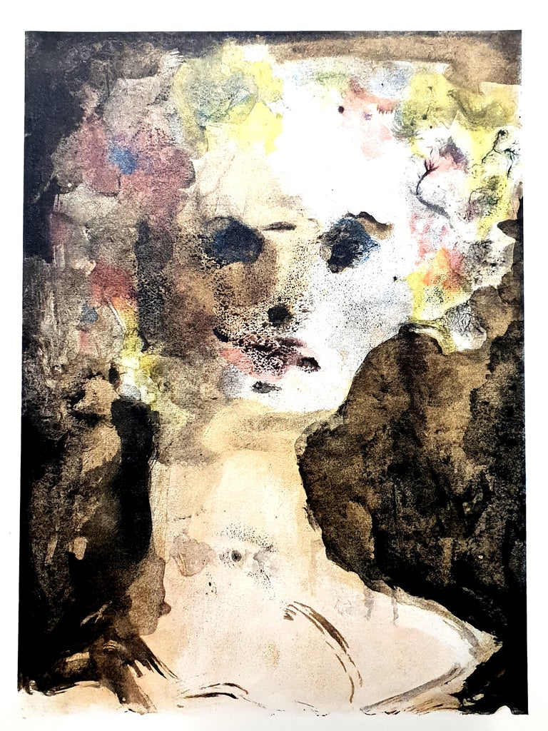 Leonor Fini - Leonor Fini - Flower Crown - Original Lithograph For Sale ...