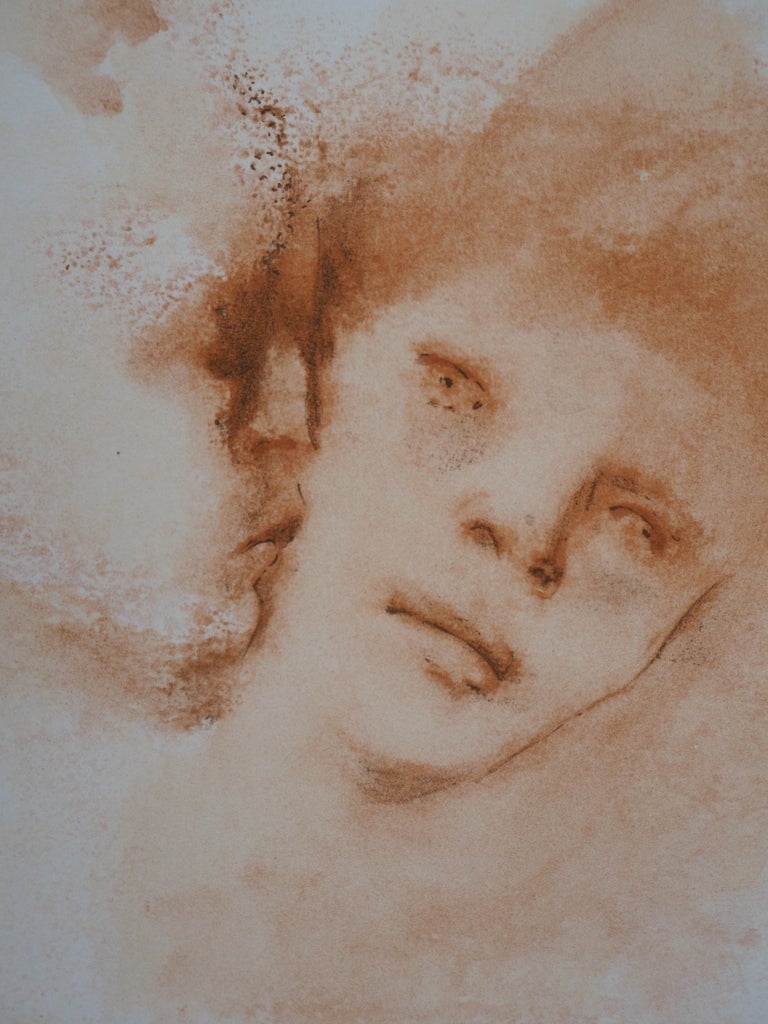 Leonor Fini - The Mysterious Kiss - Original handsigned lithograph For ...