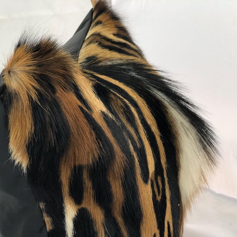 Leopard Fur Pillow, Springbok Skin at 1stDibs