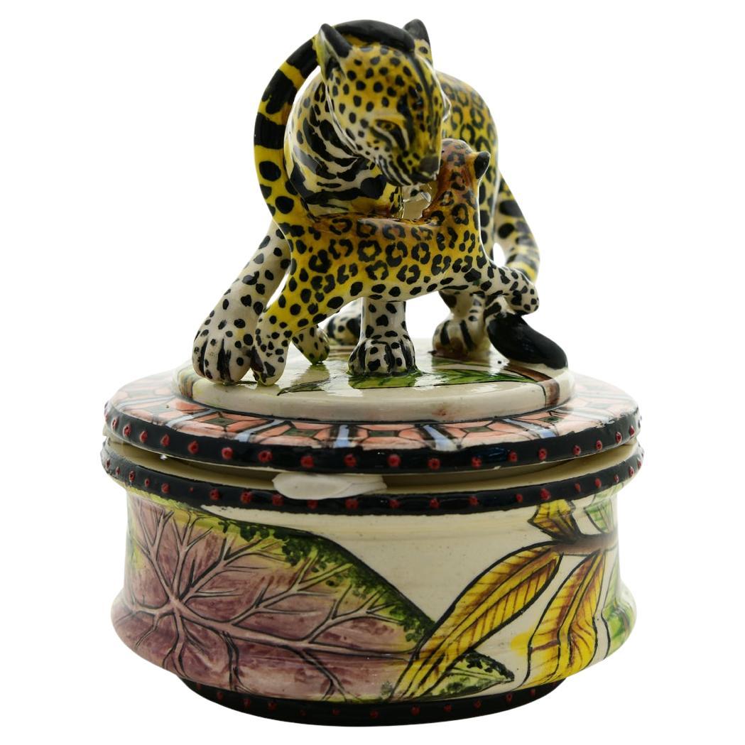 Leopard Jewelry Box For Sale at 1stDibs